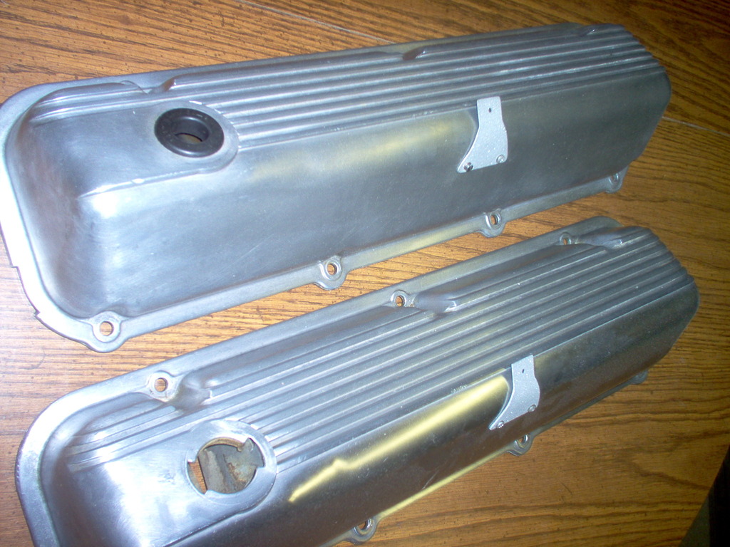 FORD 1970 71 429 CJ SCJ ALUMINUM VALVE COVERS FORD 1970 71 429 CJ SCJ ALUMINUM VALVE COVERS